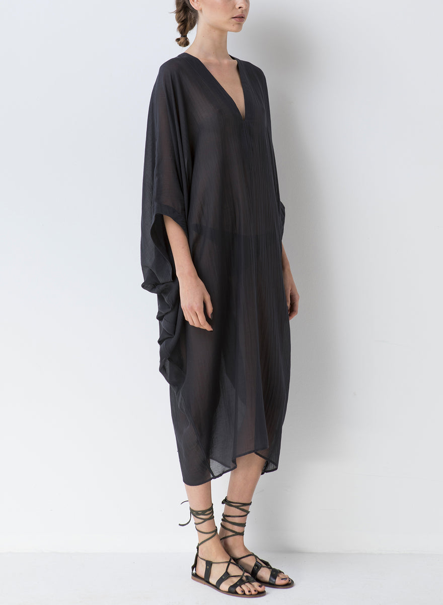 PALMA Kaftan - Black – SU Paris